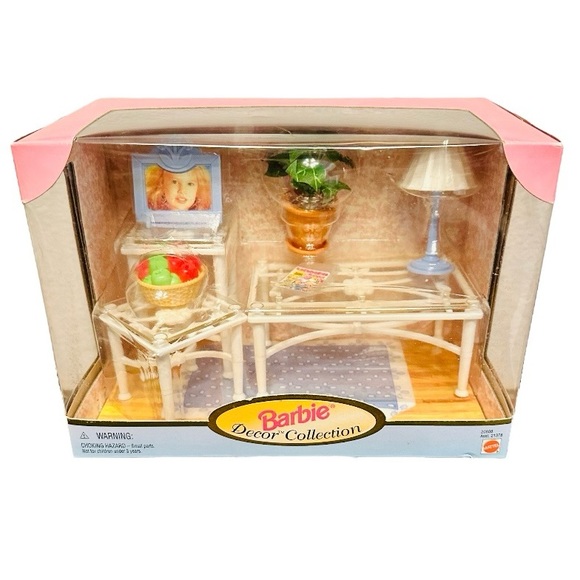 Barbie | Toys | Barbie Rare Decor Collection Coffee Table Living Room ...